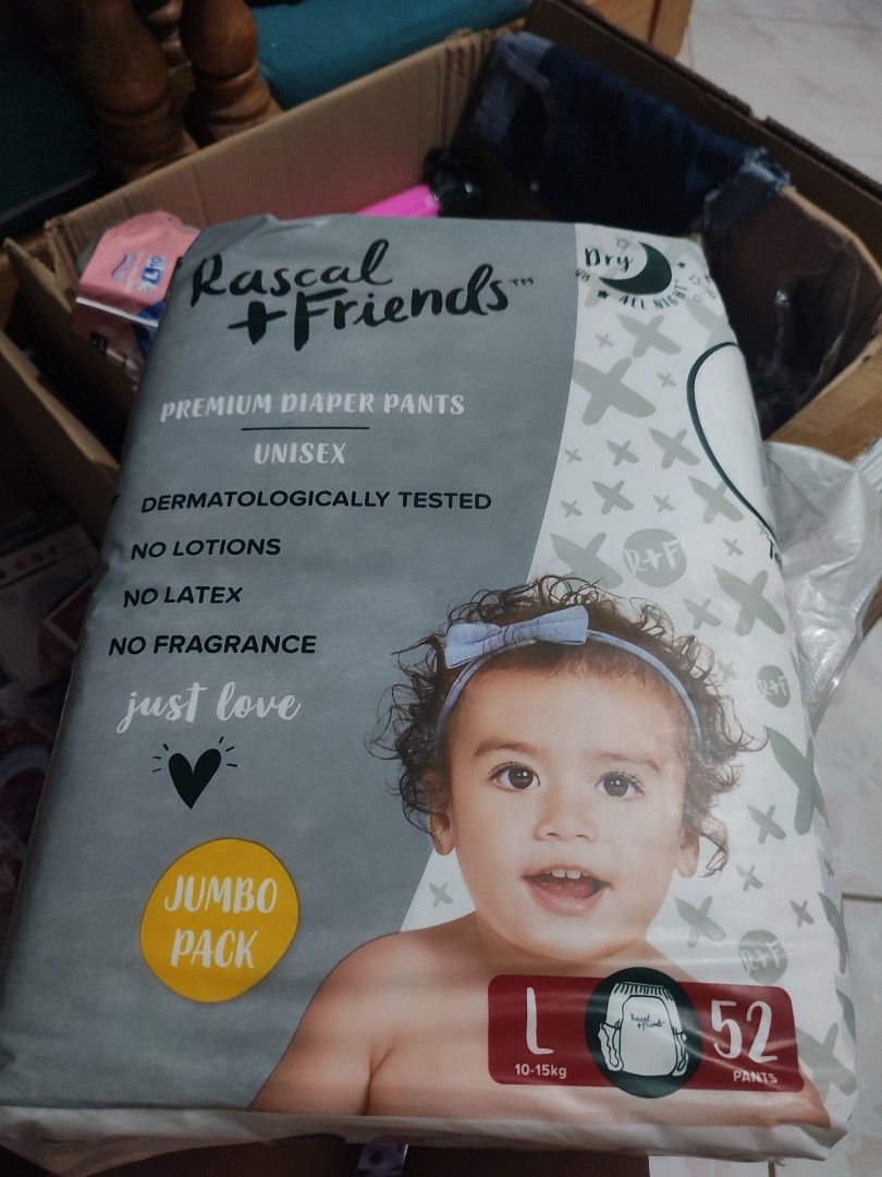 Rascals & Friends Premium Diaper, Babies & Kids, Bathing & Changing ...