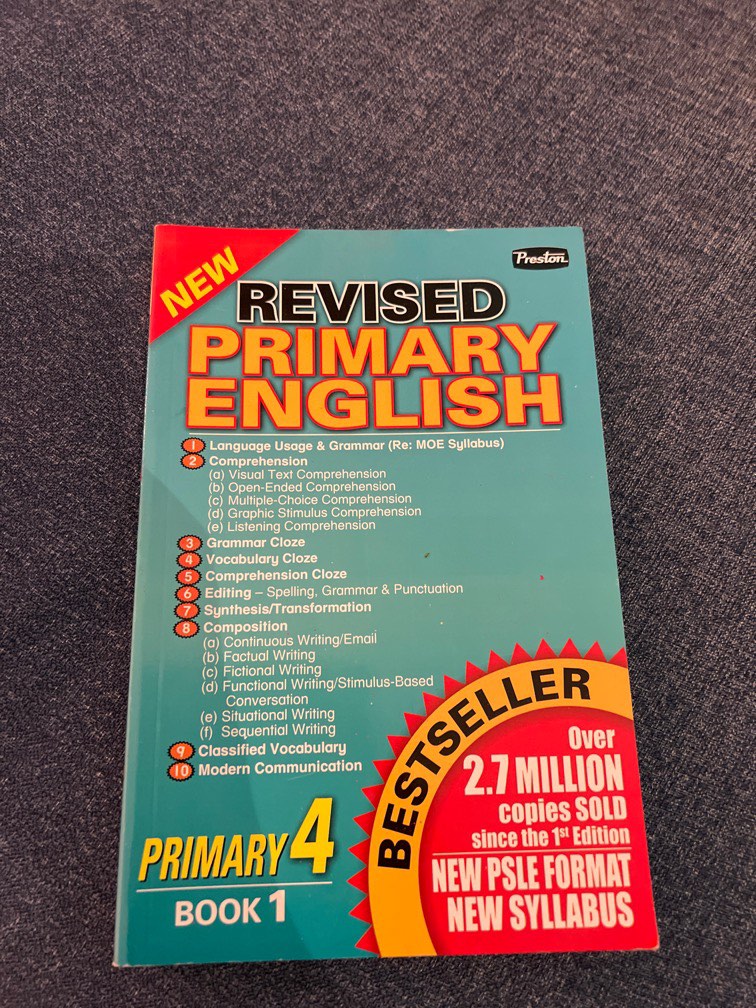 Revised Primary English primary 4, Hobbies & Toys, Books & Magazines ...
