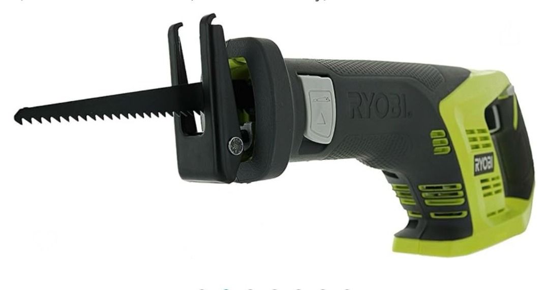 Ryobi P515 18V 7/8 Inch Stroke Length 3,100 RPM Lithium Ion Cordless ...