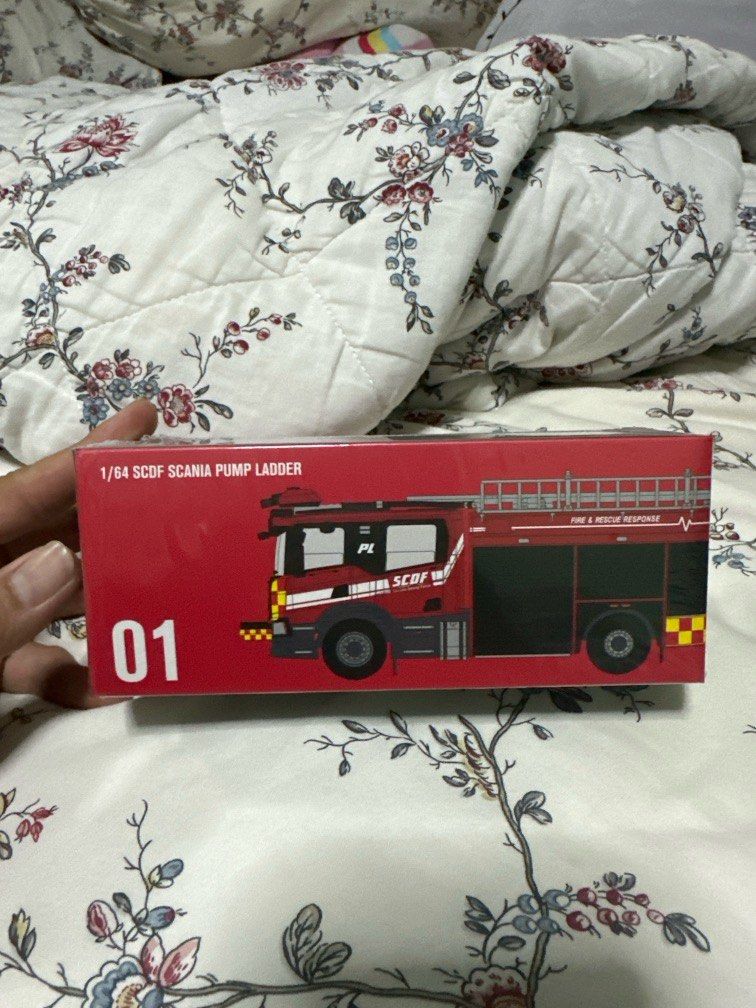 SCDF Scania Pump Ladder, Hobbies & Toys, Toys & Games on Carousell