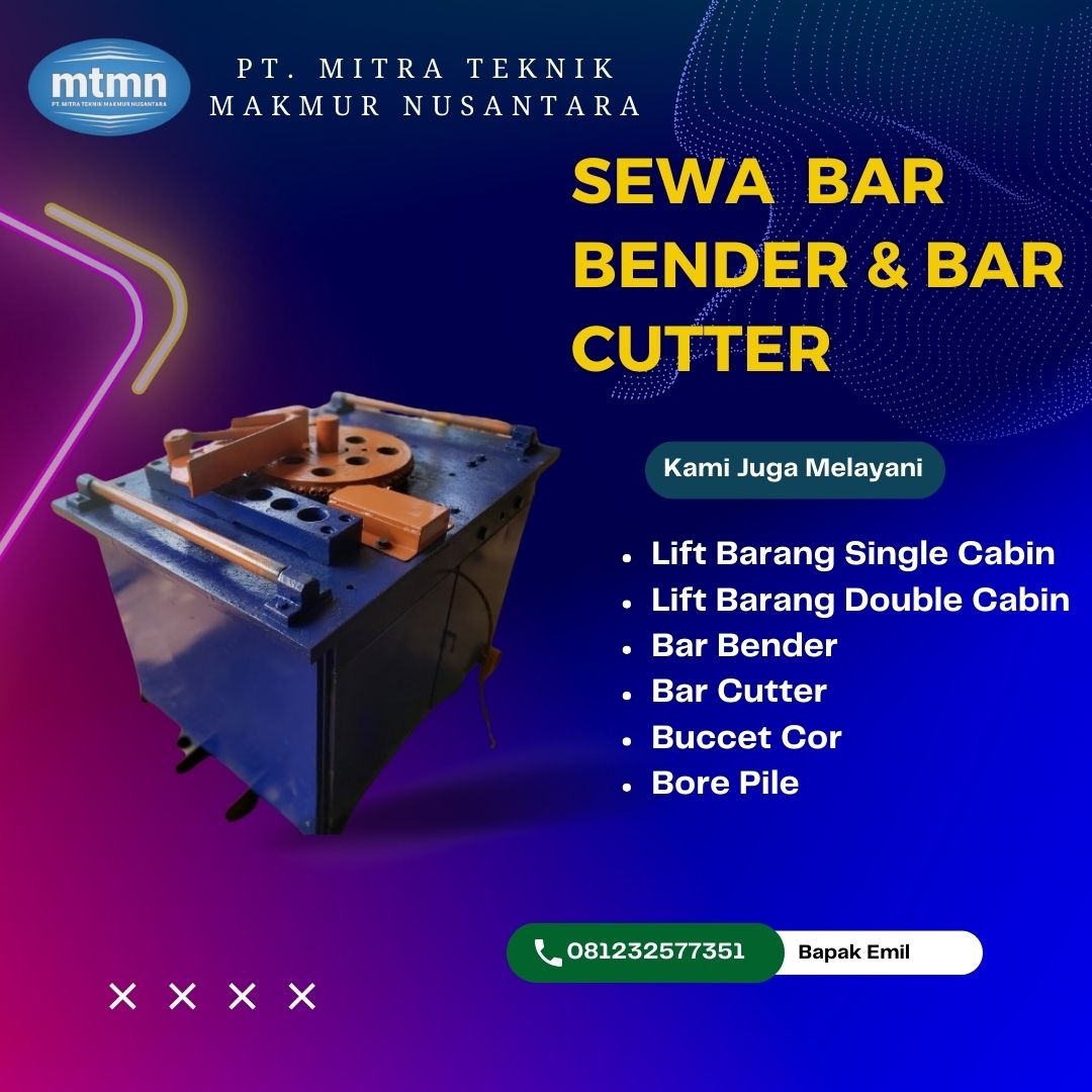 SEWA BAR BENDER / BAR BENDING BISA NEGO | BENDER DAN BENDING | MESIN ...