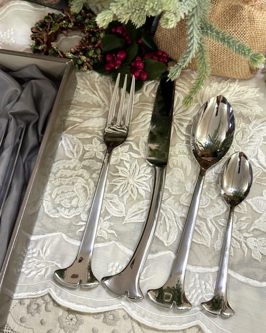 Shiseido Angela Cummings Cutlery Set, Furniture & Home Living ...