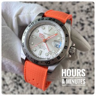 Seiko Polar Explorer GMT Mod, Men's Fashion, Watches & Accessories ...