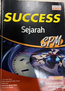 Success spm sejarah textbook, Hobbies & Toys, Books & Magazines ...