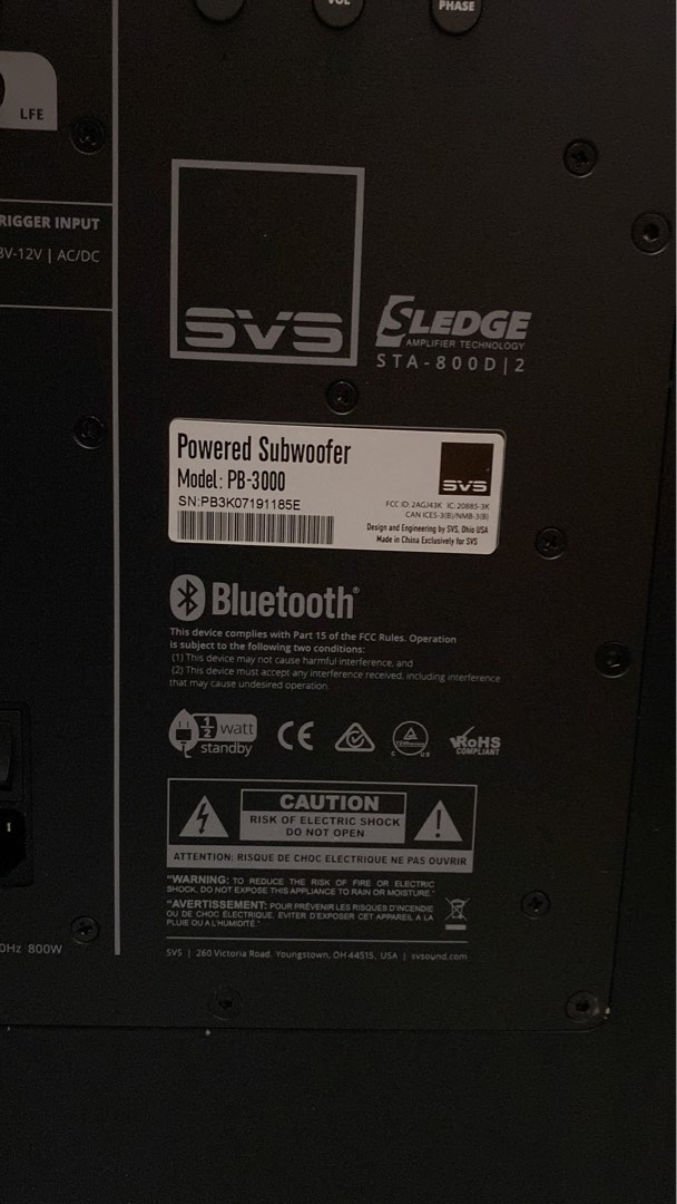 SVS PB-3000, Audio, Soundbars, Speakers & Amplifiers on Carousell