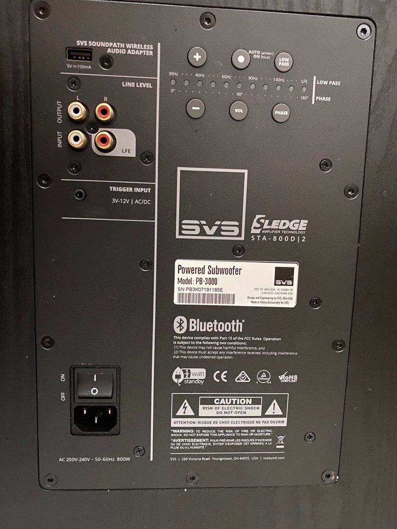 SVS PB-3000, Audio, Soundbars, Speakers & Amplifiers on Carousell