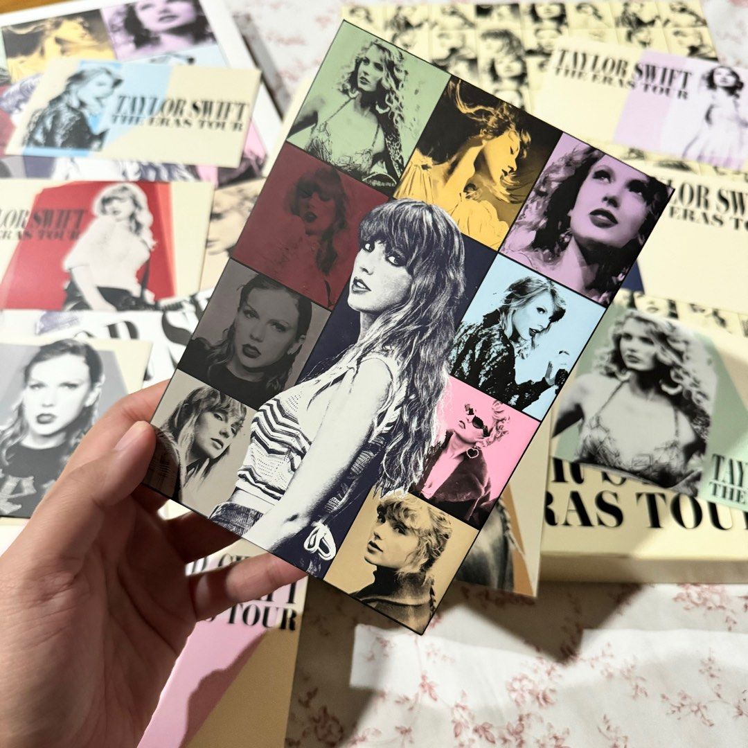 TAYLOR SWIFT ERAS TOUR VIP Merchandise 10-pc postcards, Hobbies & Toys ...