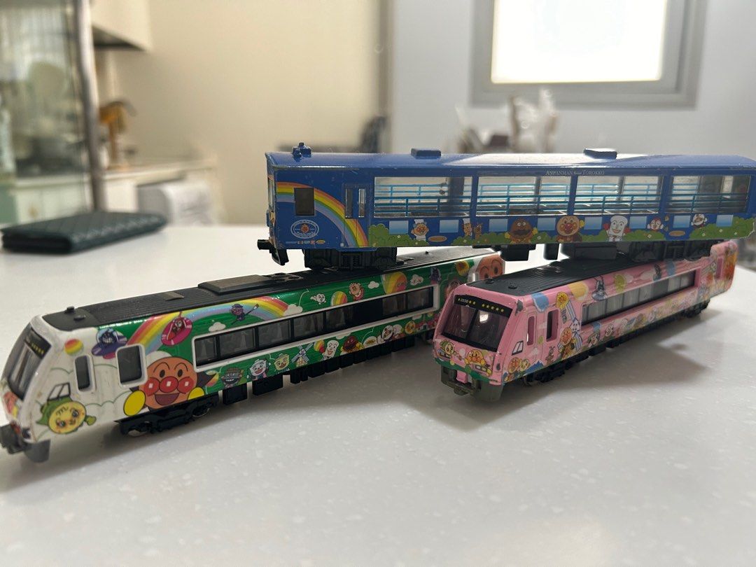 【Total 20$】Anpanman train, Hobbies & Toys, Toys & Games on Carousell