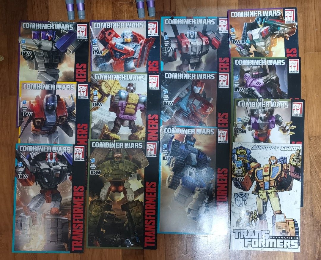 Transformers IDW Comics from combiner wars, Hobbies & Toys, Toys ...