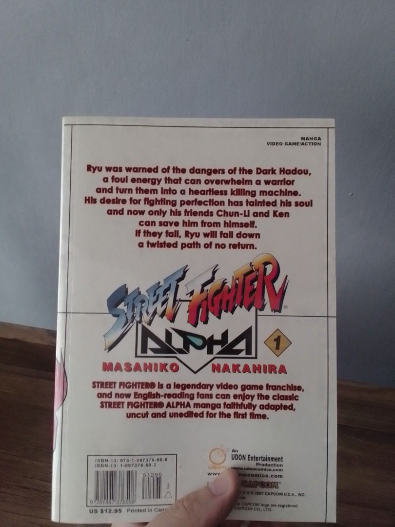 Udon Comics Street Fighter Alpha Vol 1 And 2 M Nakahira English