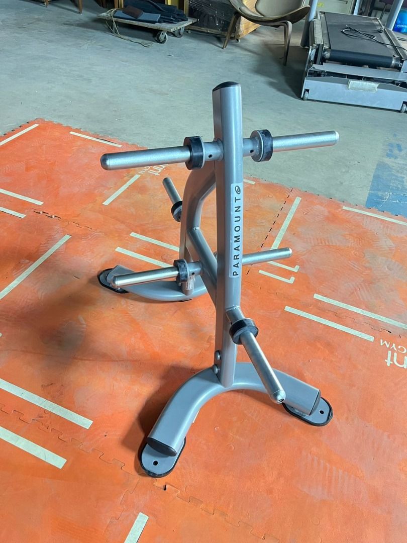 Used Paramount Weight Plate Tree, Sports Equipment, Other Sports ...