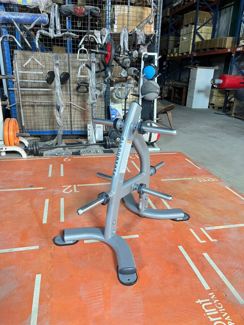 Used Paramount Weight Plate Tree, Sports Equipment, Other Sports ...
