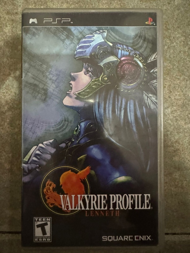 Valkyrie Profile Lenneth PSP R1, Video Gaming, Video Game Consoles ...