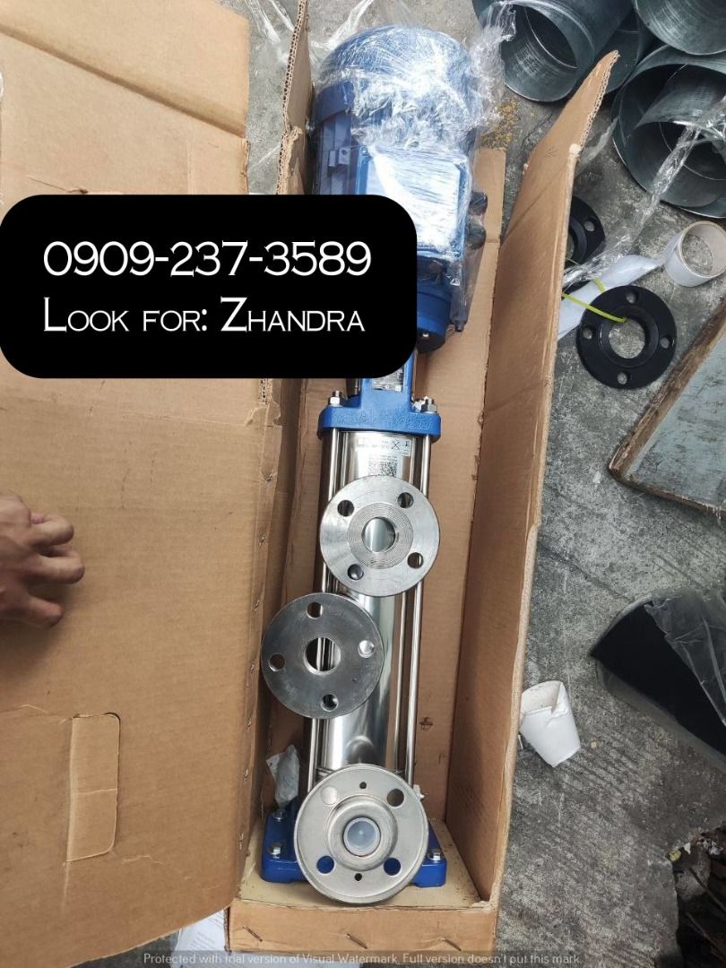 VERTICAL INLINE MULTI STAGE PUMP, Commercial & Industrial, Construction ...