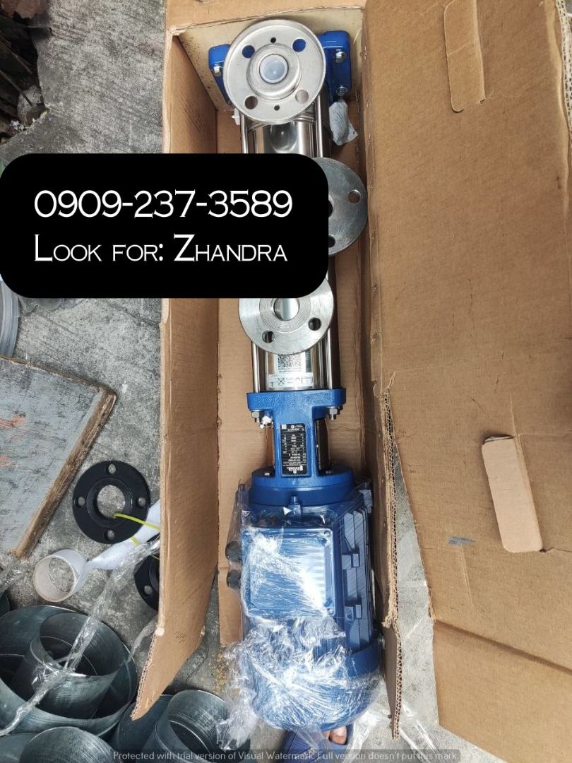 VERTICAL INLINE MULTI STAGE PUMP, Commercial & Industrial, Construction ...