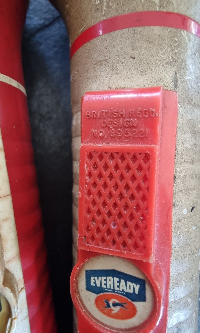 Vintage EVEREADY TORCHLIGHT Aluminium Lampu Picit, Hobbies & Toys ...