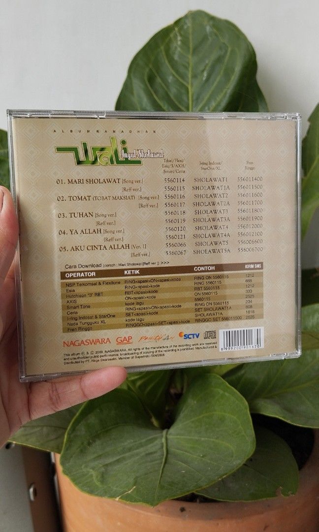 WALI | INGAT SHOLAWAT | KASET CD, Musik & Media, CD, DVD & Lainnya di ...