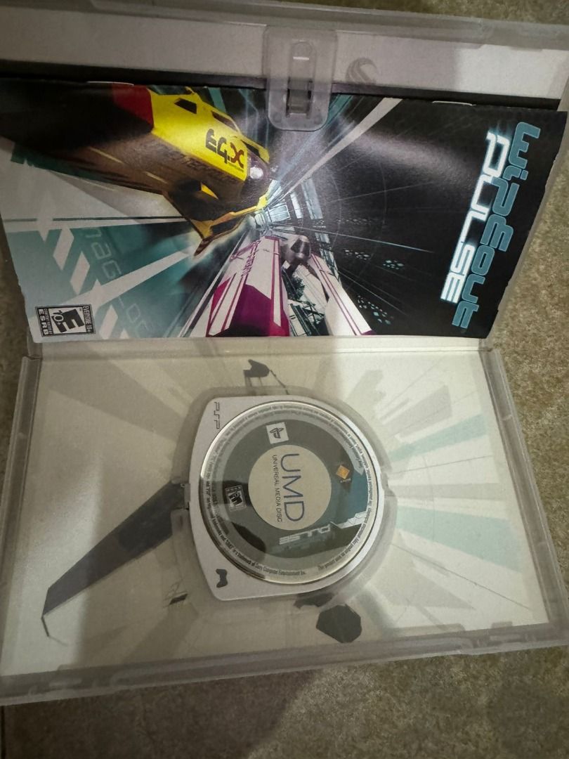 Wipeout Pulse PSP R1, Video Gaming, Video Game Consoles, PlayStation on ...