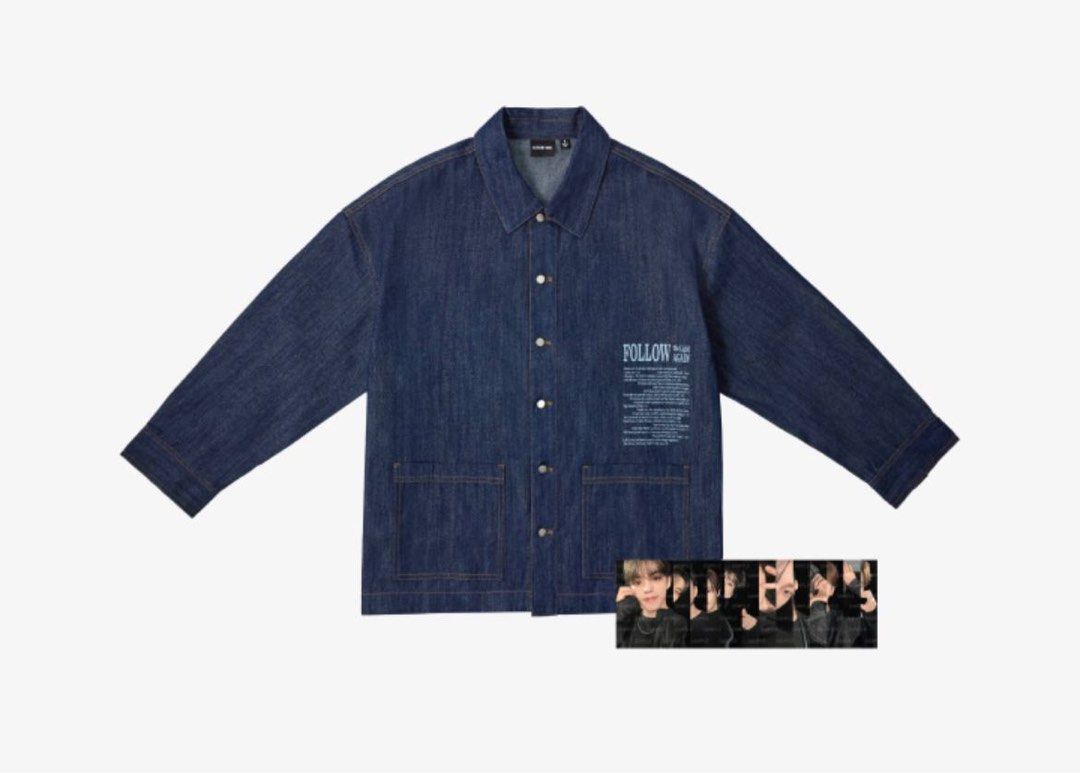 wtb/lfs seventeen svt follow denim shirt sharing dino pc, Hobbies ...