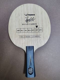 Yasaka Ma Lin Carbon penhold table tennis racket, Sports Equipment ...