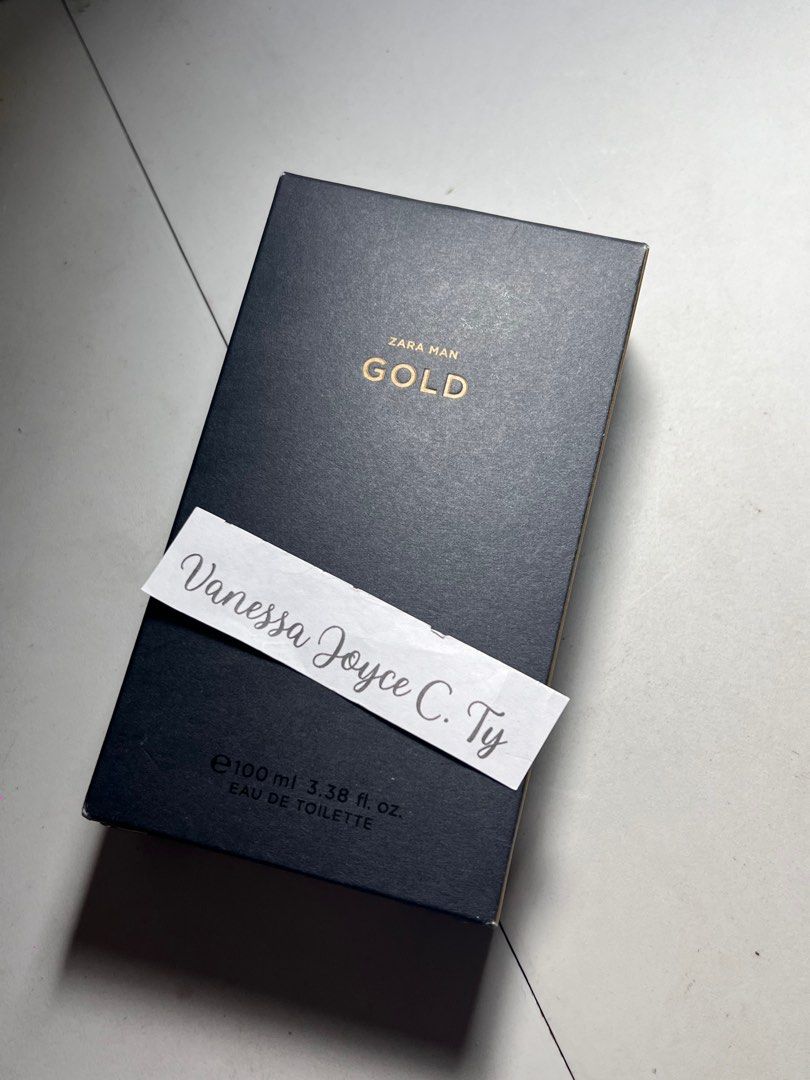Zara Man Gold perfume, Beauty & Personal Care, Fragrance & Deodorants ...