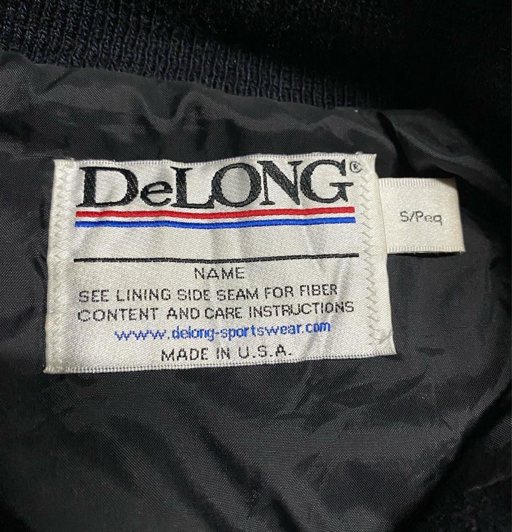 00's DeLong "Dublin High" Letterman Jacket, Men's Fashion, Coats ...