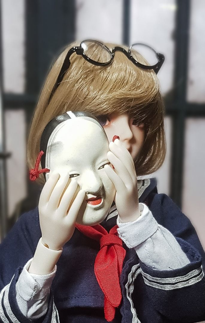 1/4 BJD Miko School Uniform, Hobbies & Toys, Toys & Games on Carousell