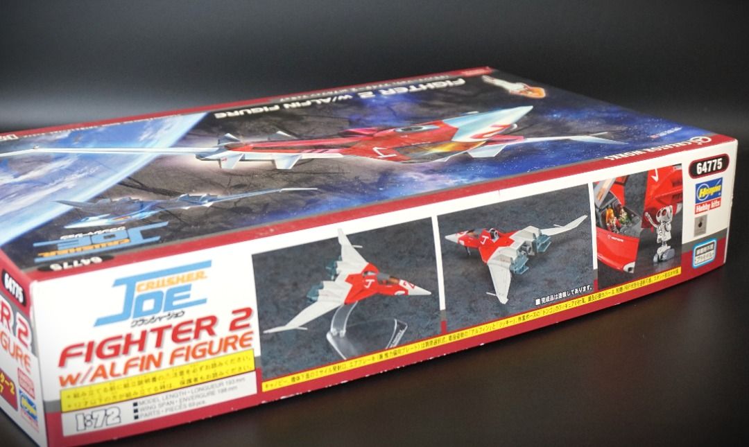 1:72 Crusher Joe Fighter 2 戰機模型 連Alfin 人形 (TY/PM/0996) mpco.boutir.com ...