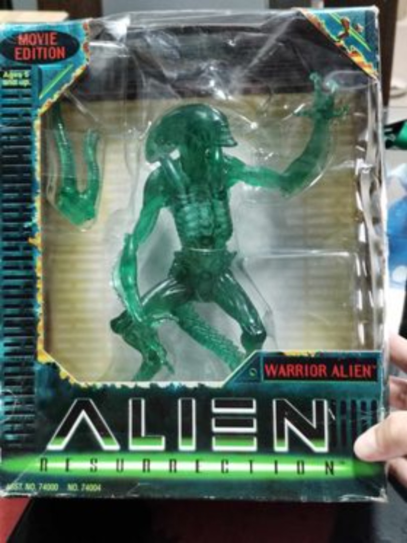 1997 Hasbro Alien Resurrection Warrior Japan Exclusive Translucent ...