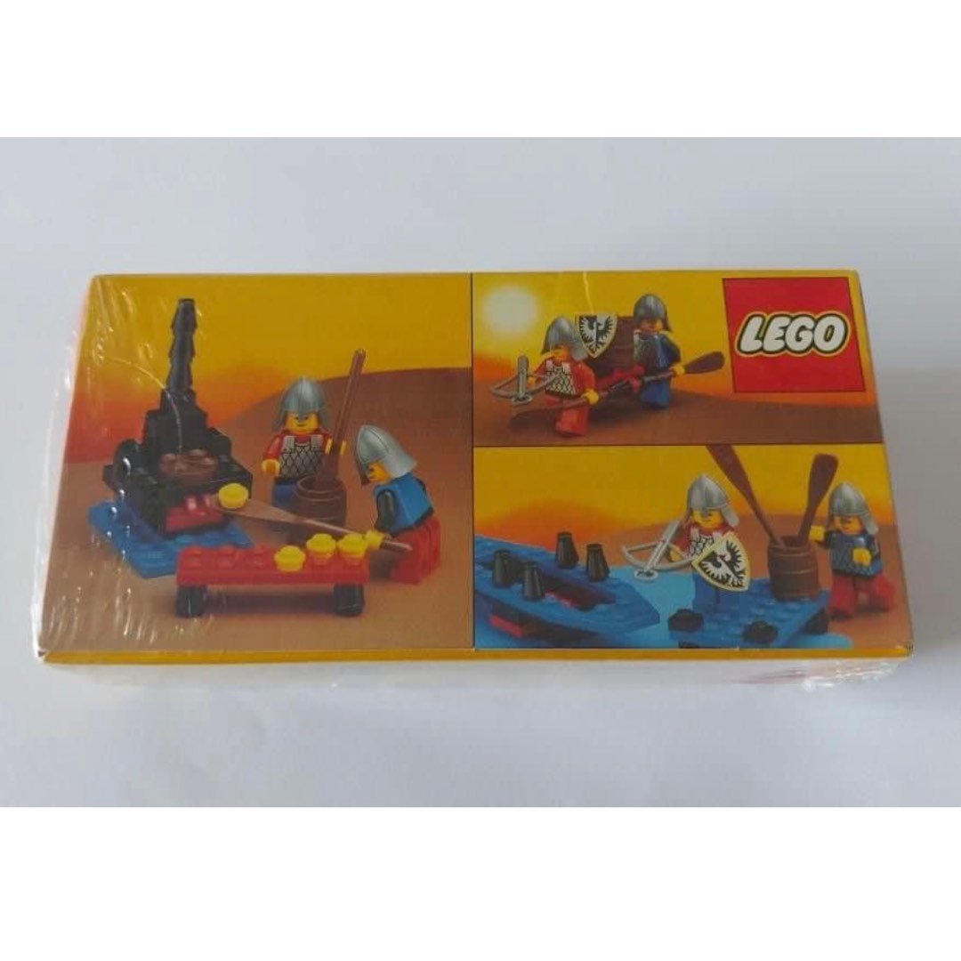 已停產 Lego 6018 Battle Dragon Legoland Castle 武士系列 (1990年出產), 興趣及遊戲, 玩具 ...