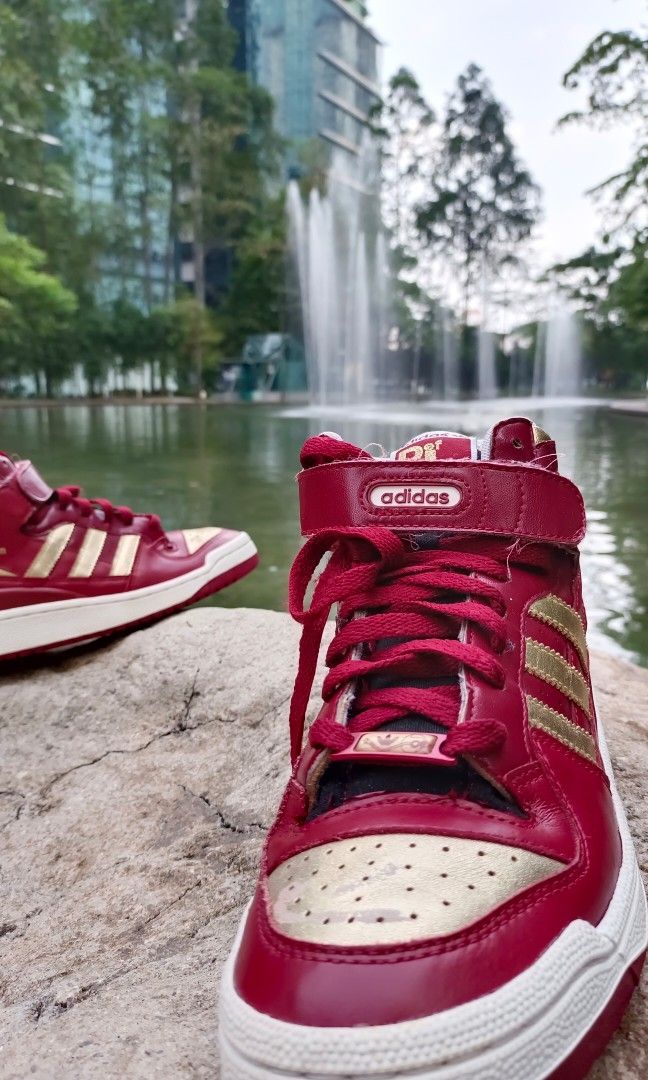 Adidas X Def Jam Adidas Forum Uk9, Men's Fashion, Footwear, Sneakers on ...