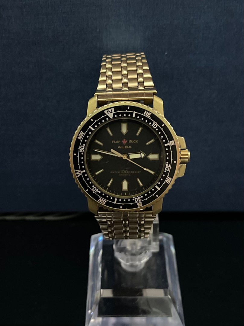 Alba Flap Duck, Men's Fashion, Watches & Accessories, Watches on Carousell