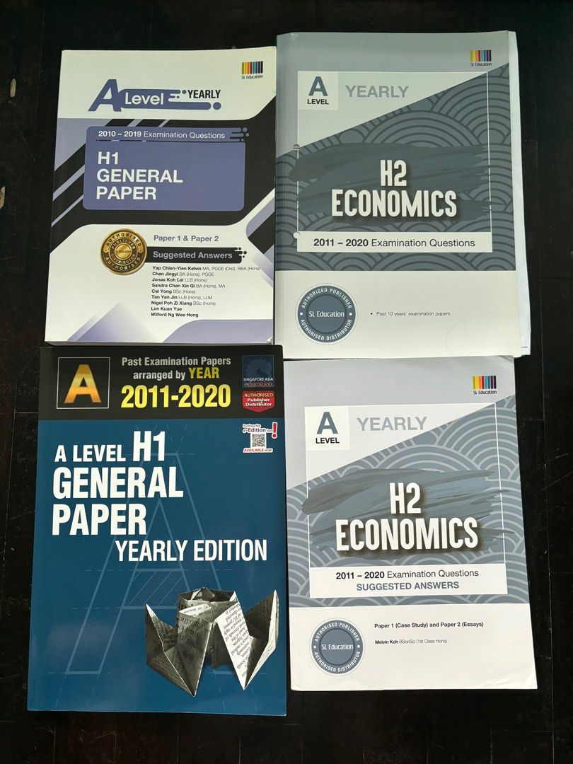 ALEVEL GP/H2 ECONS TYS, Hobbies & Toys, Books & Magazines, Assessment ...
