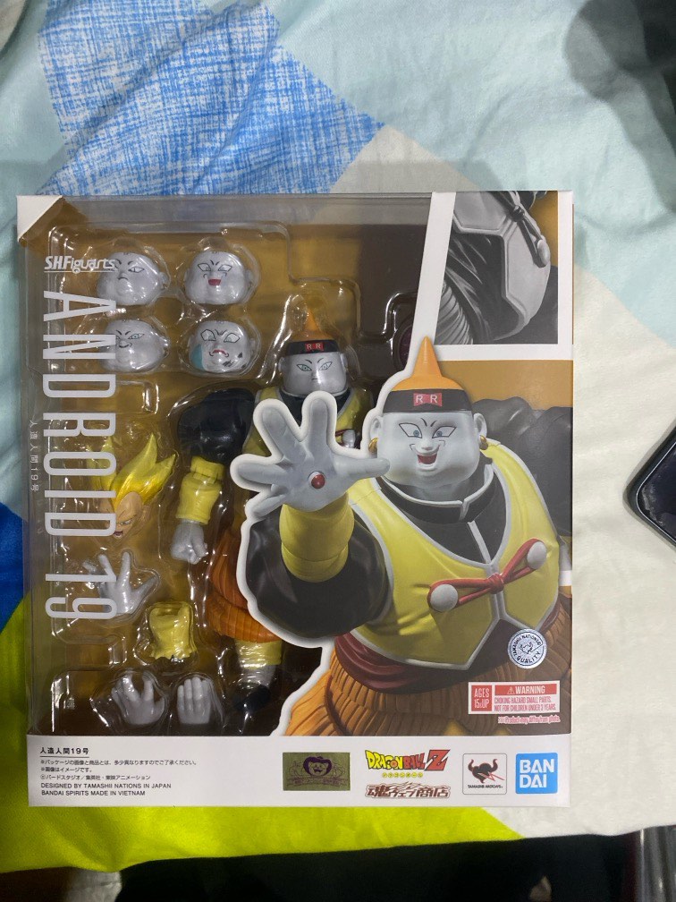 Android 19 sh figuarts shf, Hobbies & Toys, Toys & Games on Carousell