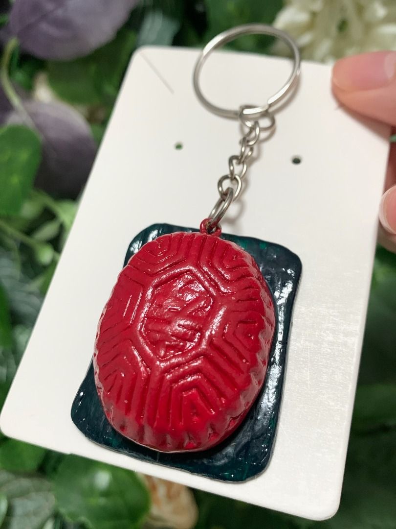 Ang Ku Kueh keychains, colourful, rainbow, mixed colours | SG local ...