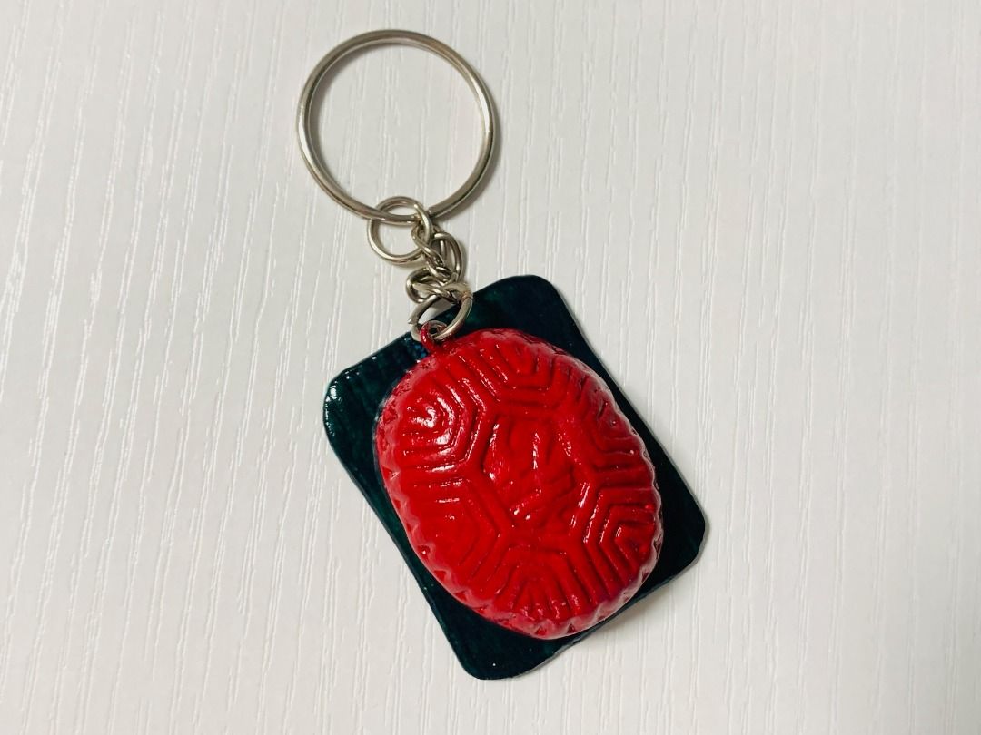 Ang Ku Kueh keychains, colourful, rainbow, mixed colours | SG local ...