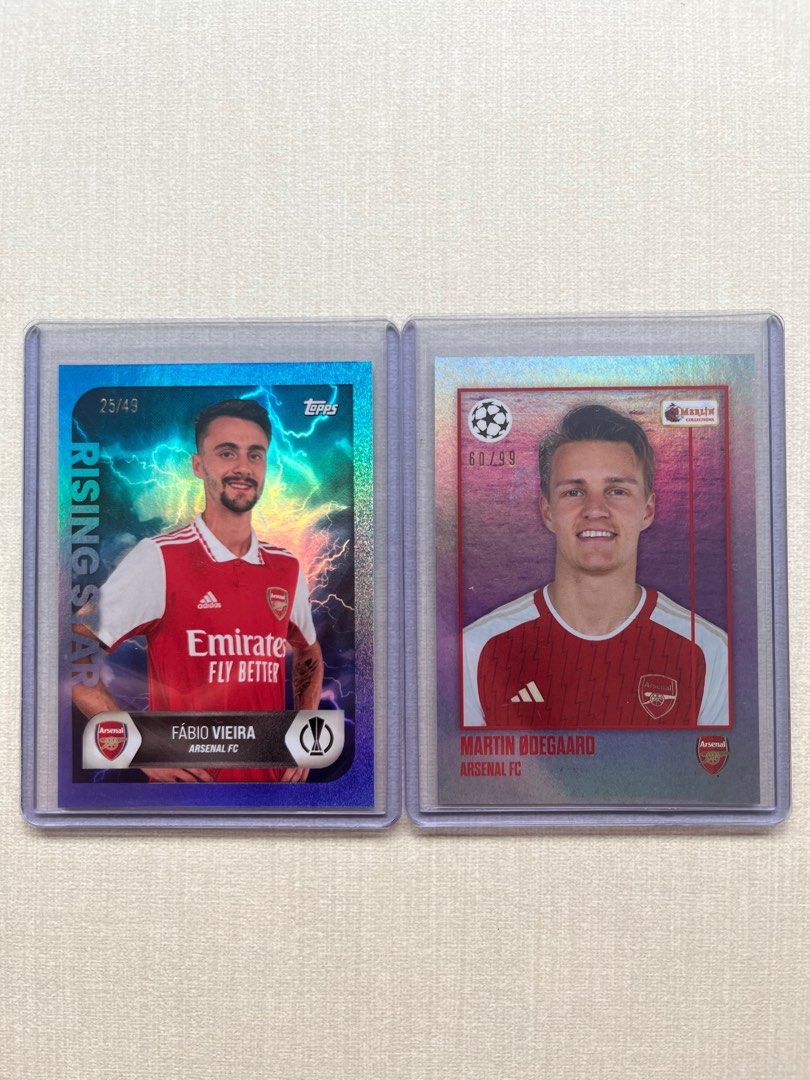 Arsenal cards, Hobbies & Toys, Memorabilia & Collectibles, Stamps ...