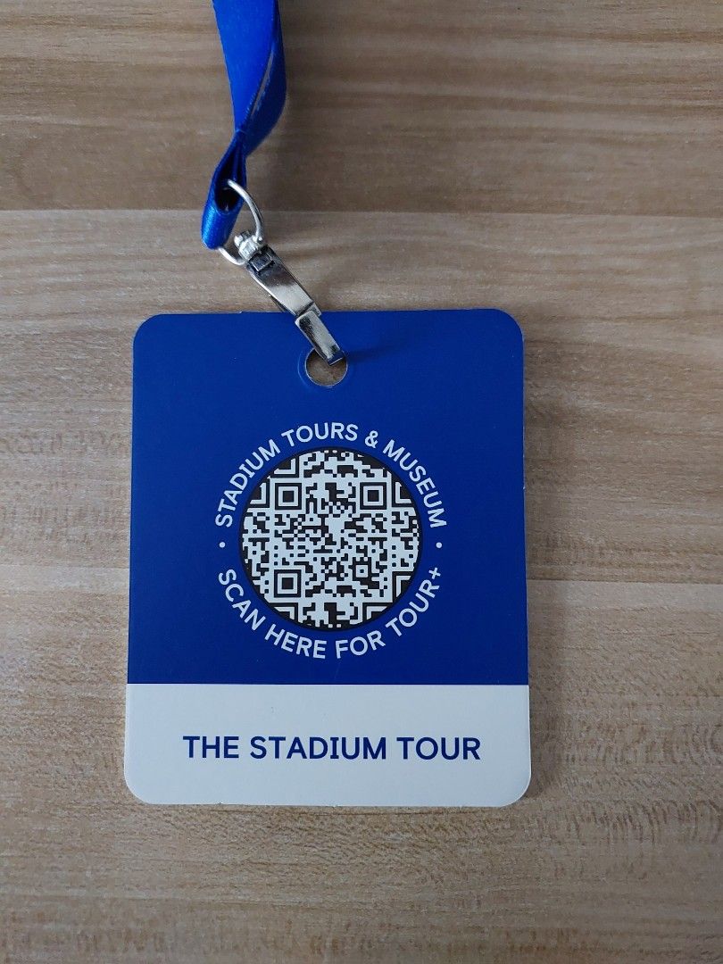 Authentic Chelsea Stadium Museum Tour Landyard, Hobbies & Toys ...
