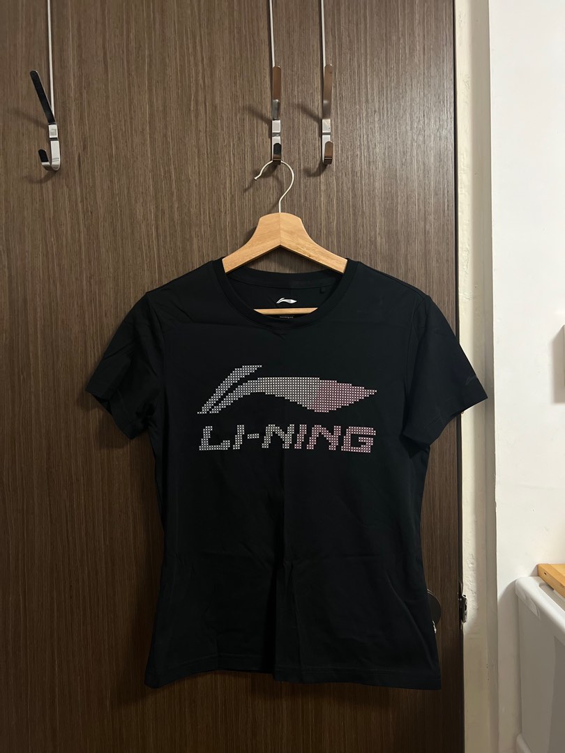 AUTHENTIC LI NING LOGO TEE WOMENS, Women's Fashion, Tops, Shirts on ...