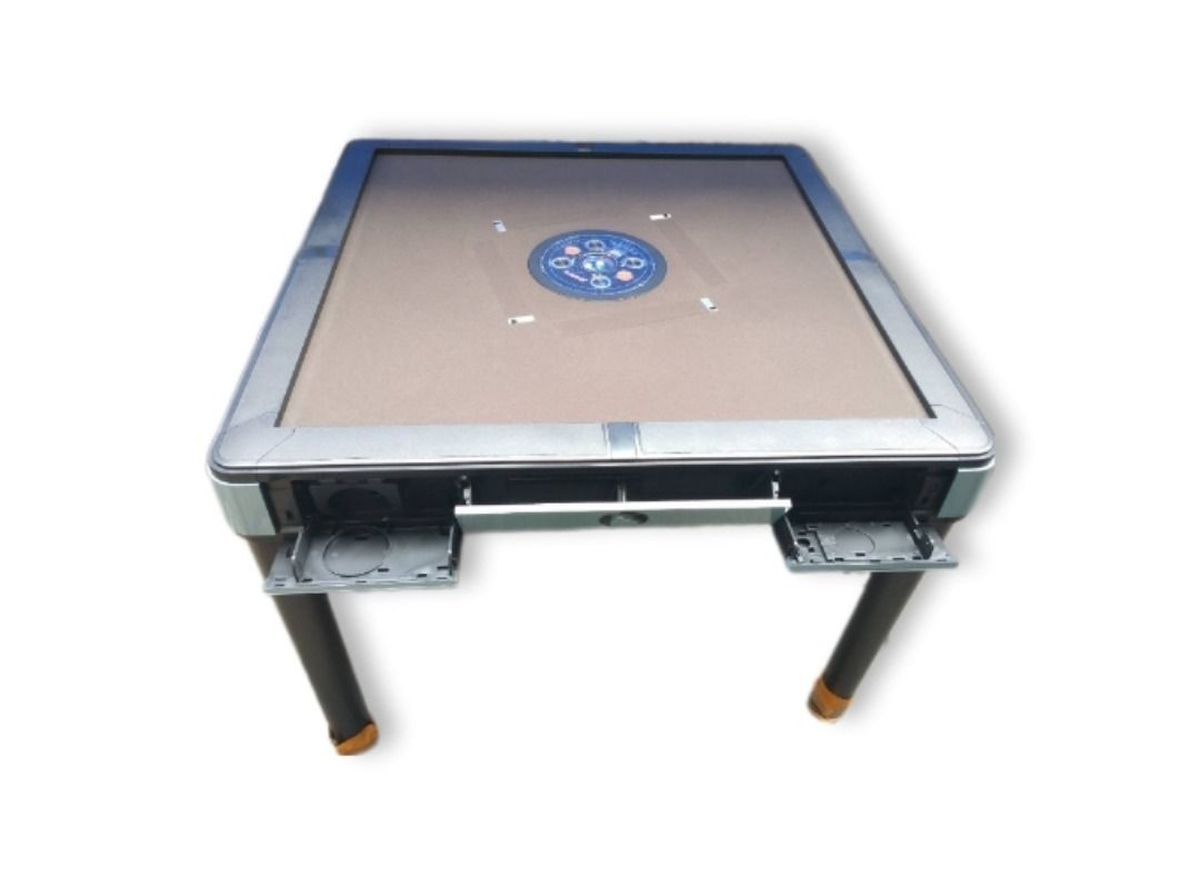 Automatic Mahjong Table comes 2 sets of magnetic tiles 144 tiles (1 ...