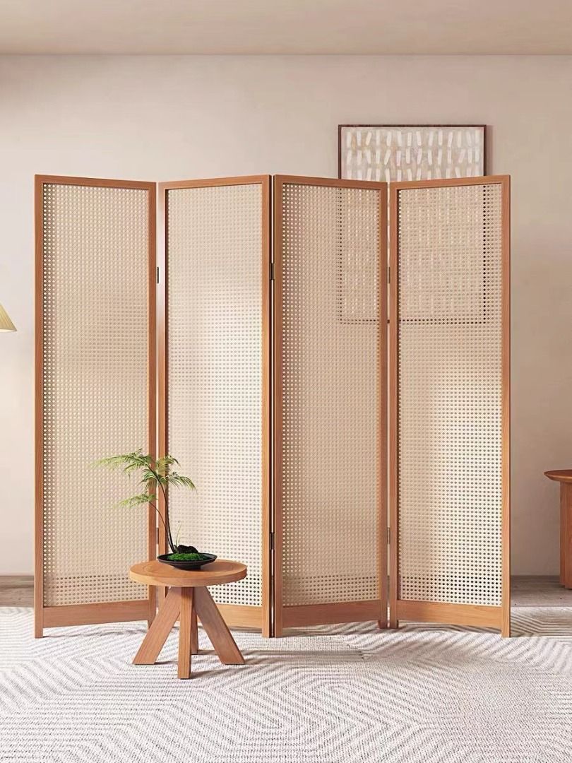 Carolee Panel Folding Room Divider, 傢俬＆家居, 家居裝飾, 家居裝飾 - 其他 - Carousell