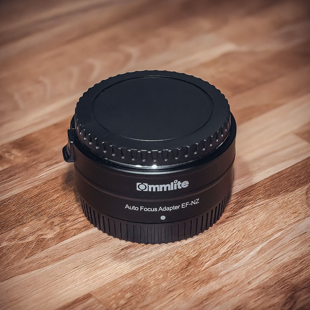 Commlite AutoFocus EF-NZ Adapter (EF/EF-S Lens to Nikon Z-Mount Camera ...
