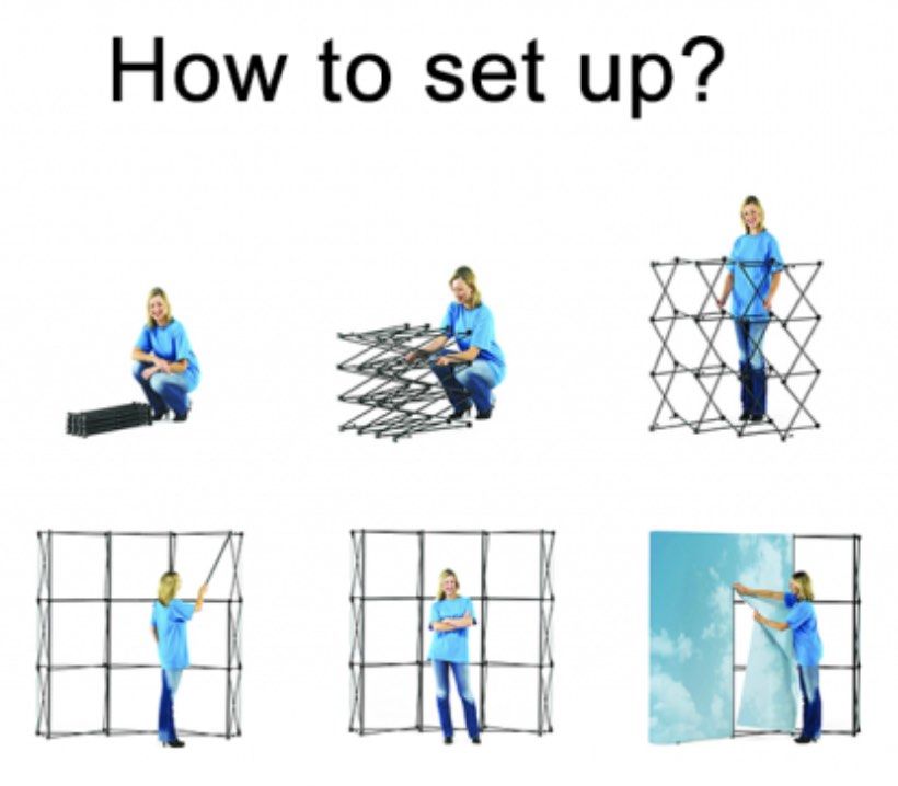 Curve Spider Backdrop System, Furniture & Home Living, Home Improvement ...