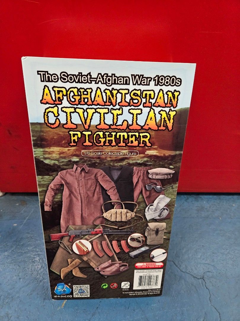DiD Afghan-Soviet War 1980s Afghan Mujahideen Fighter [1:6 scale ...