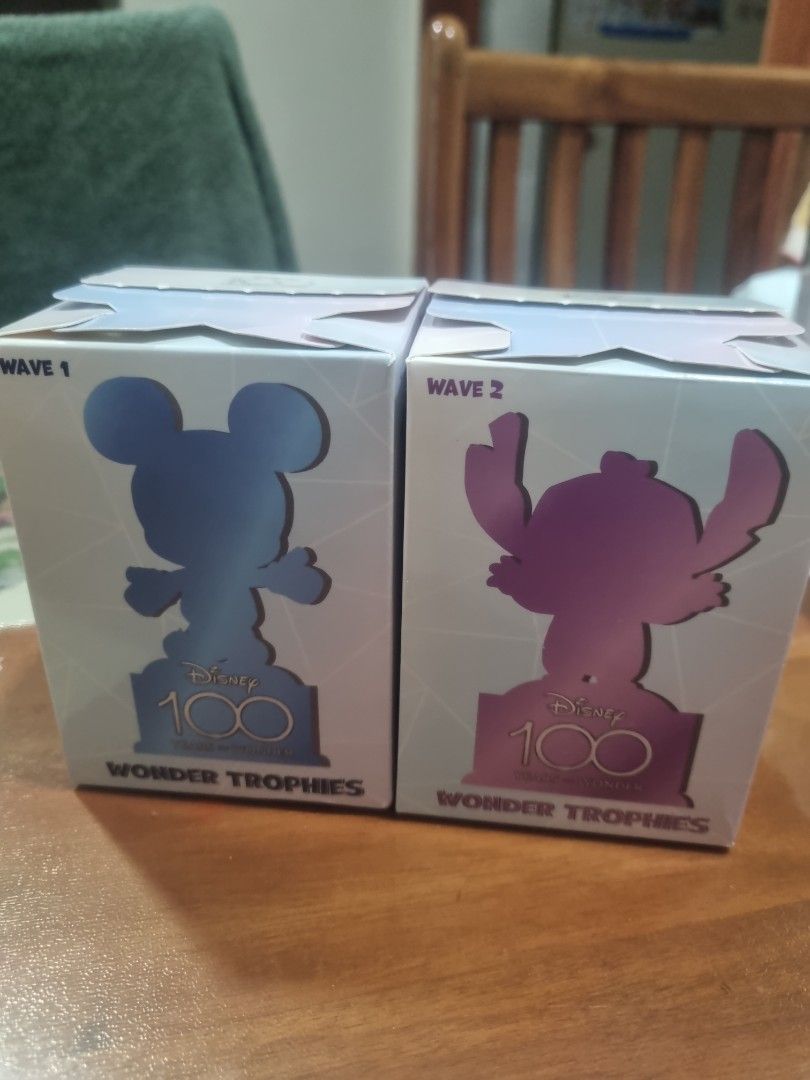 Disney 100 Wonder Trophies wave 1 and 2, Hobbies & Toys, Toys & Games ...