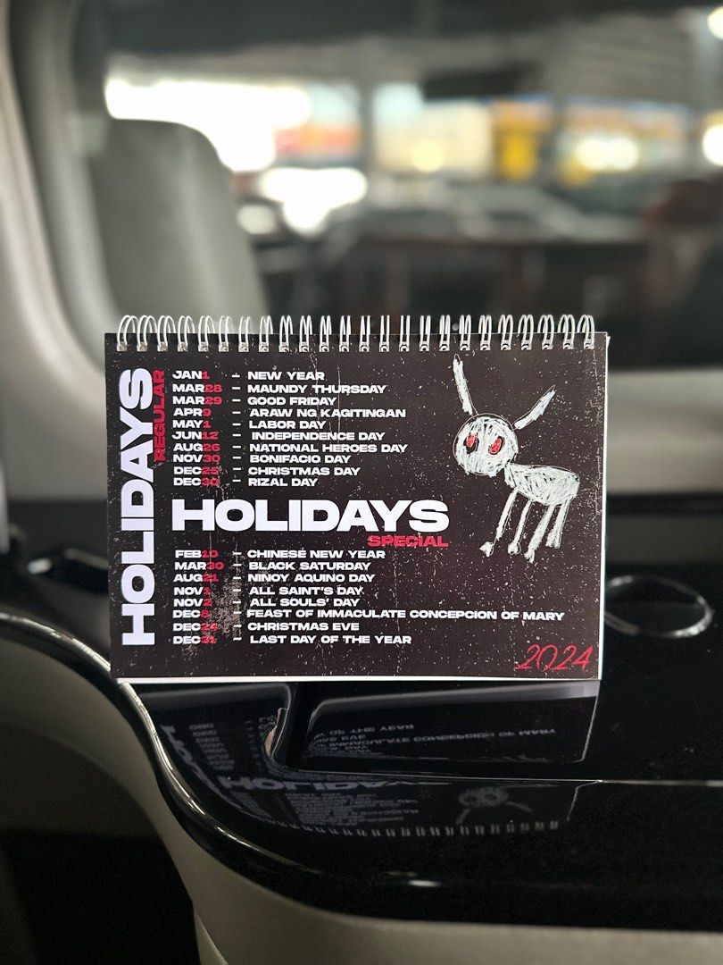 Drake slime you out 2024 table top calendar, Hobbies & Toys, Stationary ...
