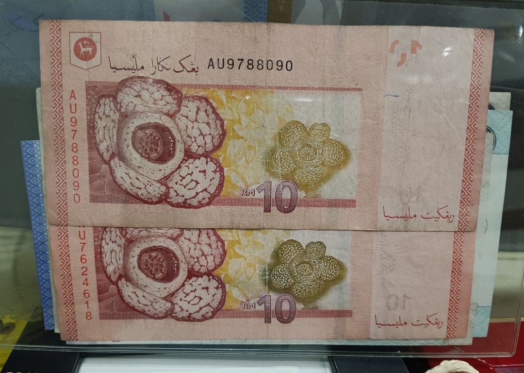 Duit malaysia RM10 bunga hitam, Hobbies & Toys, Collectibles ...