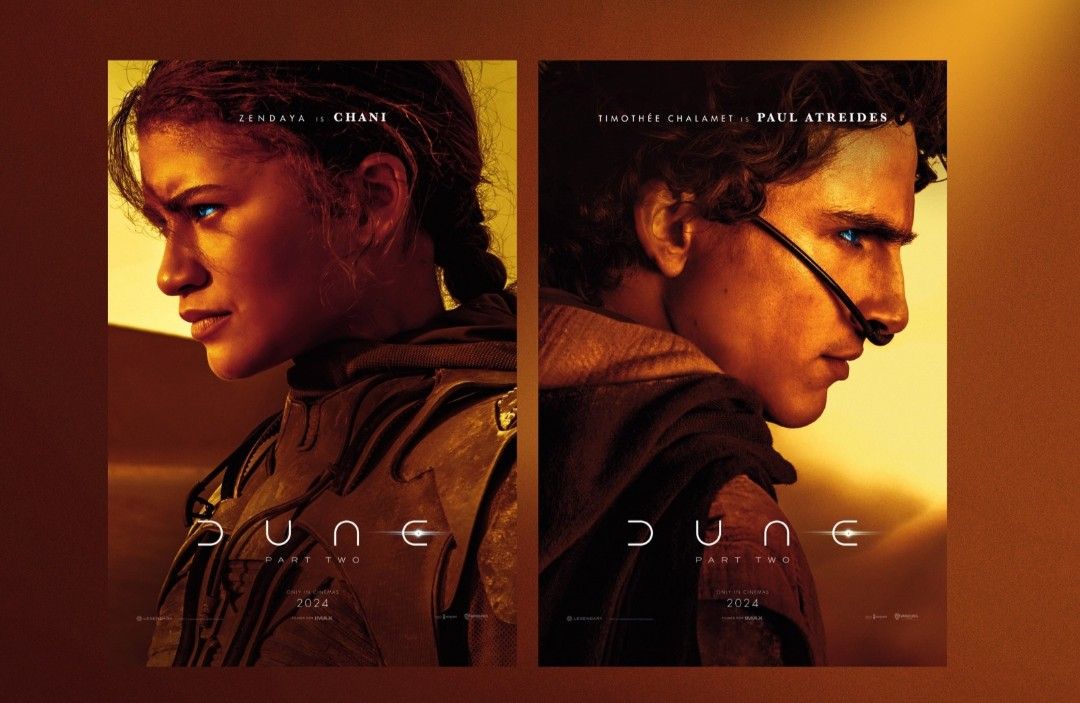 Dune Part 2 A3 poster 沙丘 2 海報, 興趣及遊戲, 收藏品及紀念品, 郵票及印刷品 - Carousell