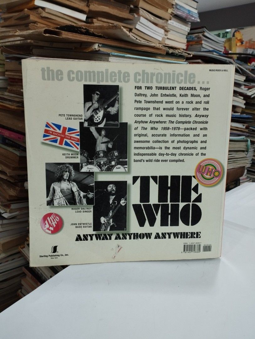 (ENG) Anyway Anyhow Anywhere The Complete Chronicle Of The Who 1958 ...