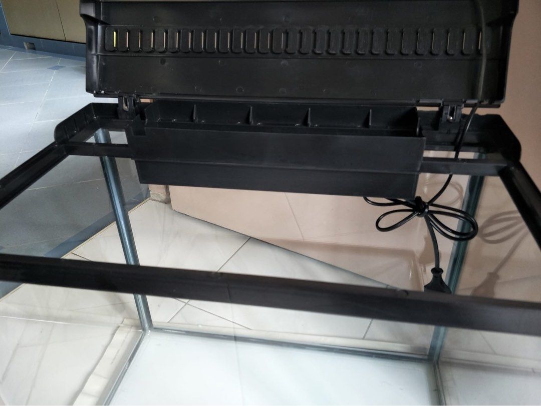 20 inch (2 Ft) Fish tank with light and filter, Pet Supplies, Homes ...